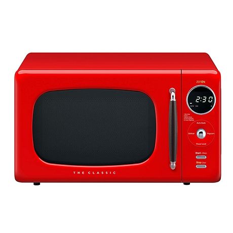 Daewoo (KOR07R3ZER) 0.7 Cu. Ft. Retro III Countertop Microwave Oven ...